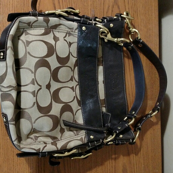 Coach | Bags | Coach Signature Monogram Purse Bundle | Poshmark